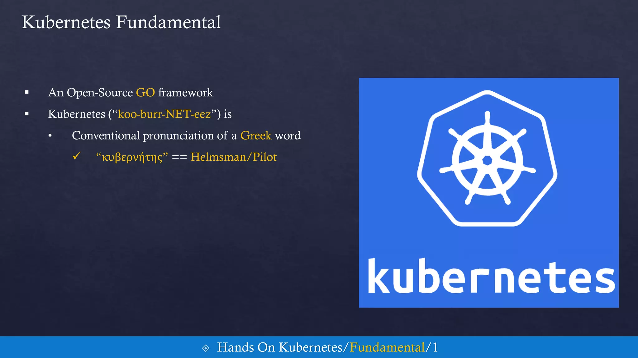 Hands on kubernetes_container_orchestration | PPT