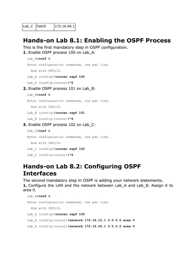 Hands on lab_instruction | PDF