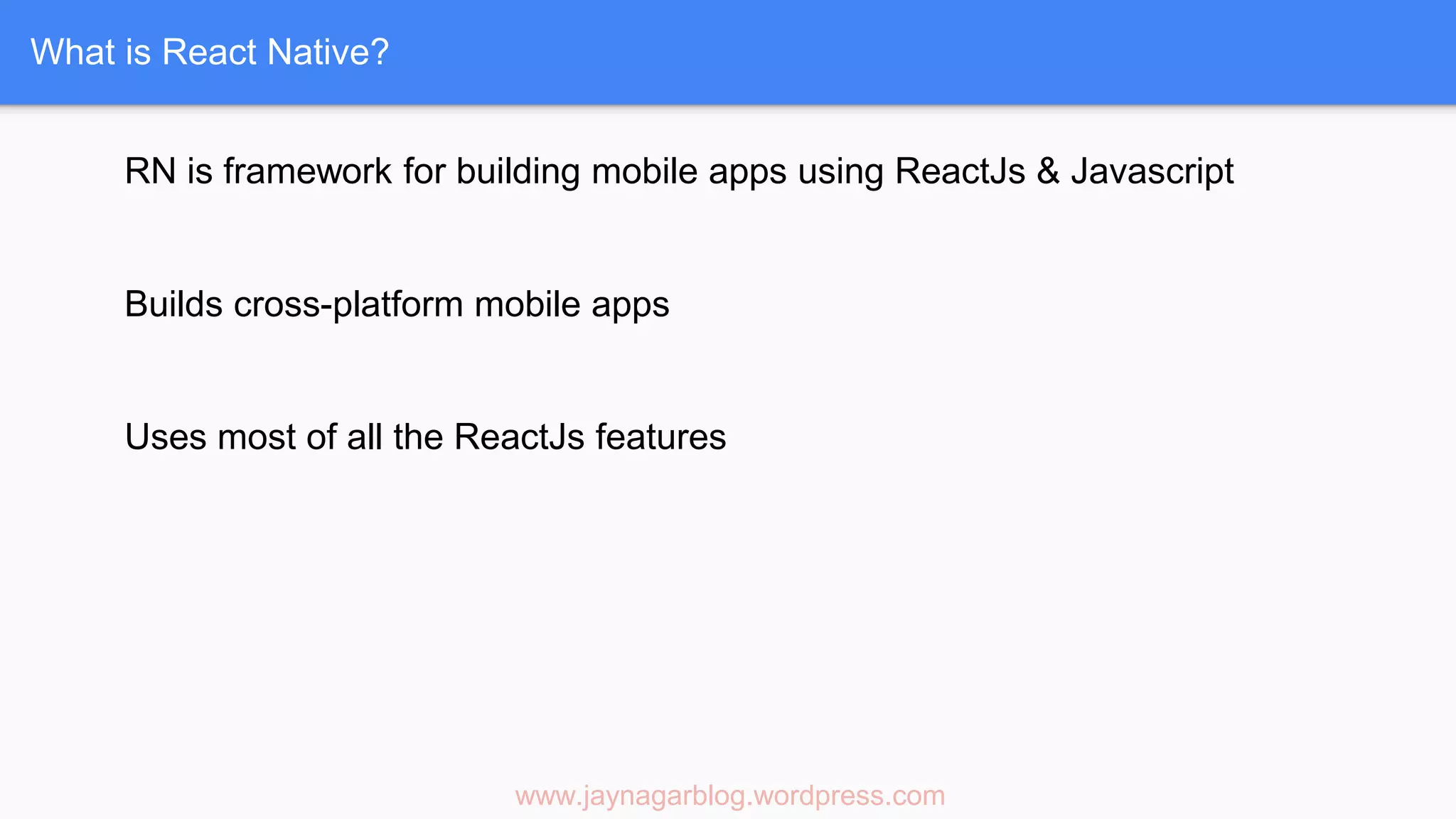 Hands on react native | PPT