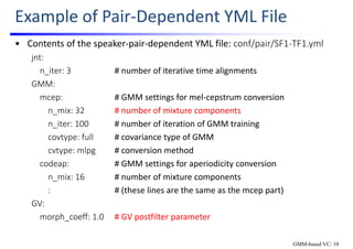 Hands on Voice Conversion | PPT