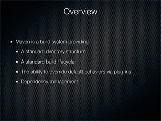 Hands On with Maven | PDF | Operating Systems | Computer Software and Applications