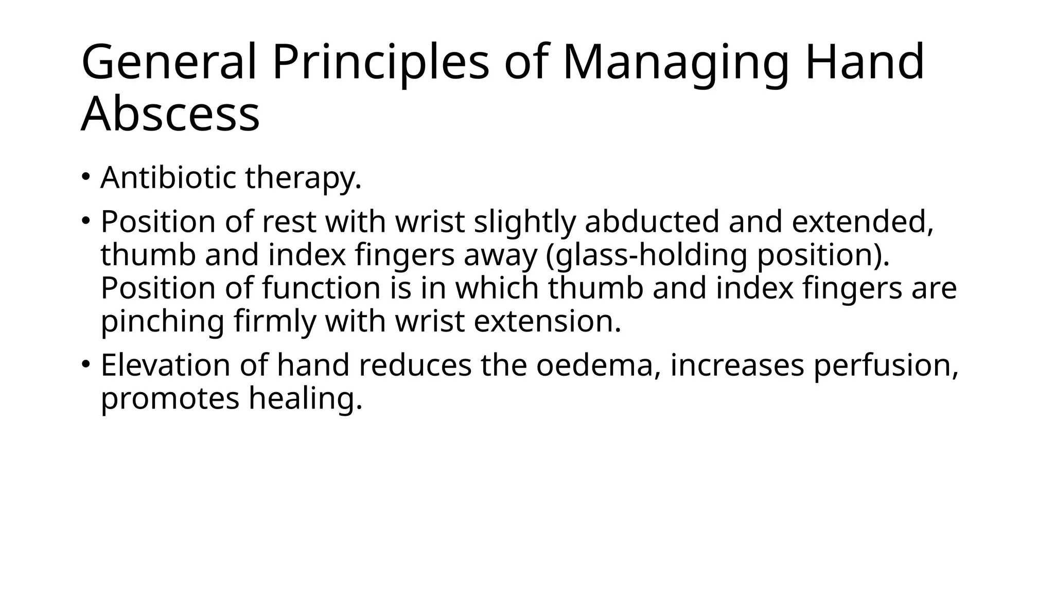 Principles of Hand Surgery and management | PPTX