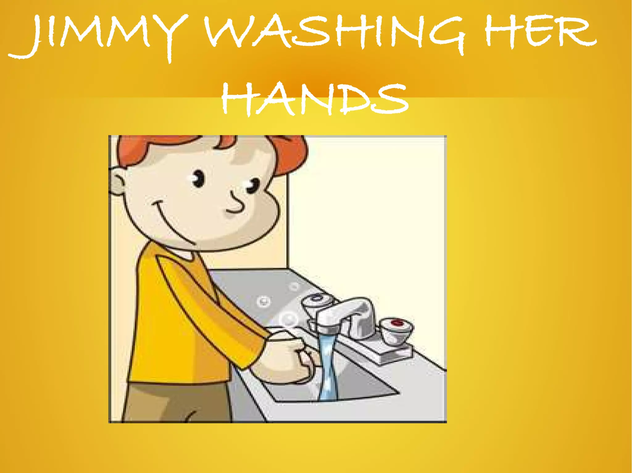 Hands washing Story | PDF