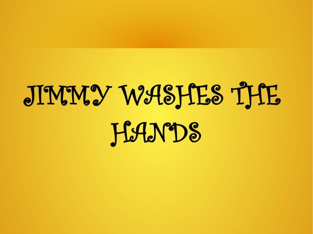 Hands washing Story | PDF