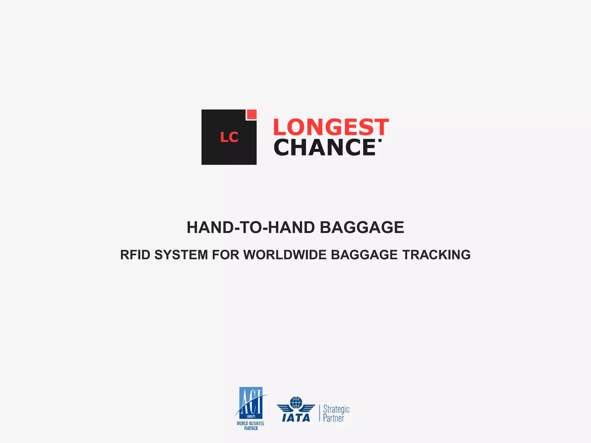 Hand to Hand RFID baggage tracking system | PDF