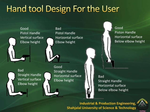 Hand tool design for ergonomics | PPTX | Injuries | Diseases and Conditions