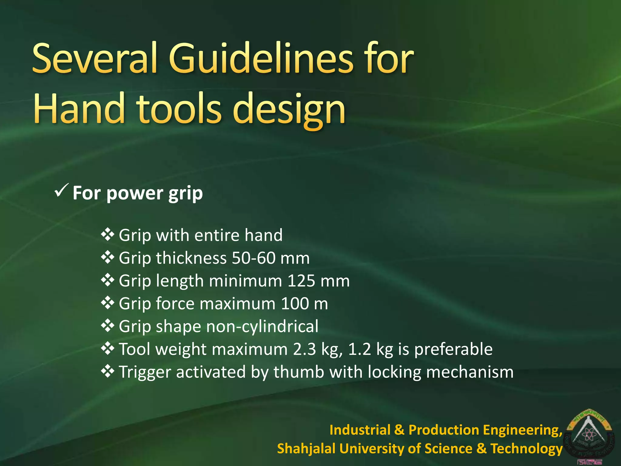 Hand tool design | PPT
