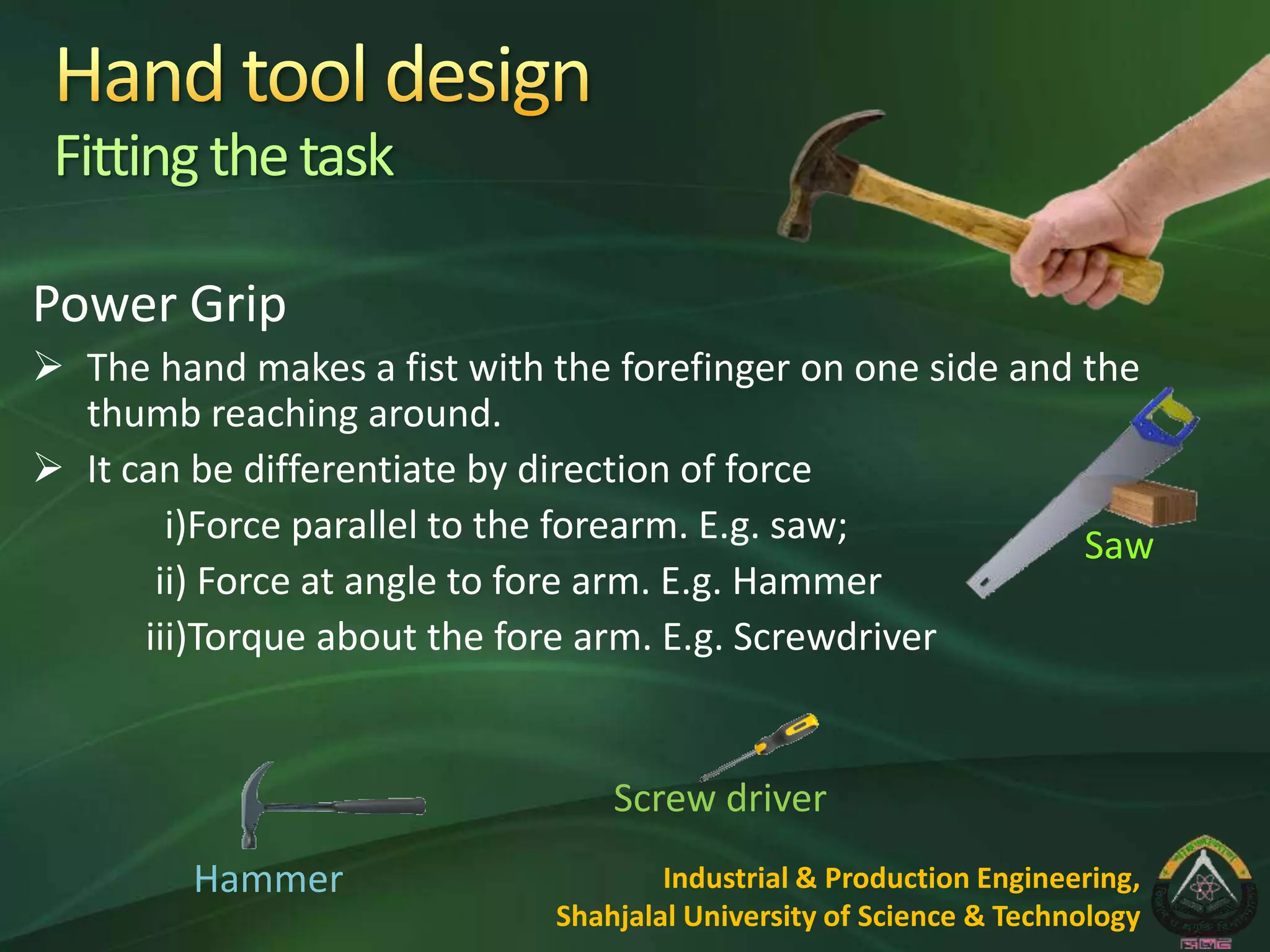 Hand tool design | PPT