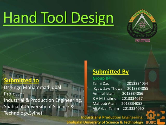 Hand tool design | PPT