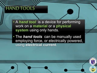 Handtools | PPTX