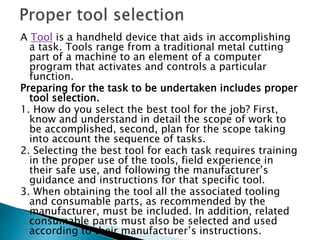 Handtools | PPT