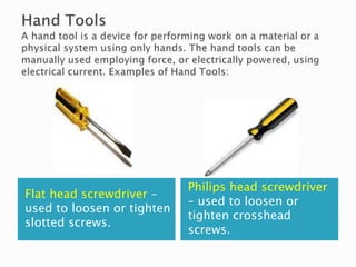 Handtools | PPTX