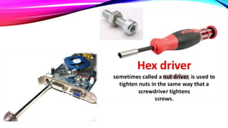 Computer System Servicing-USING HAND TOOLS | PPTX