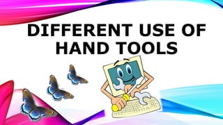 Computer System Servicing-USING HAND TOOLS | PPTX