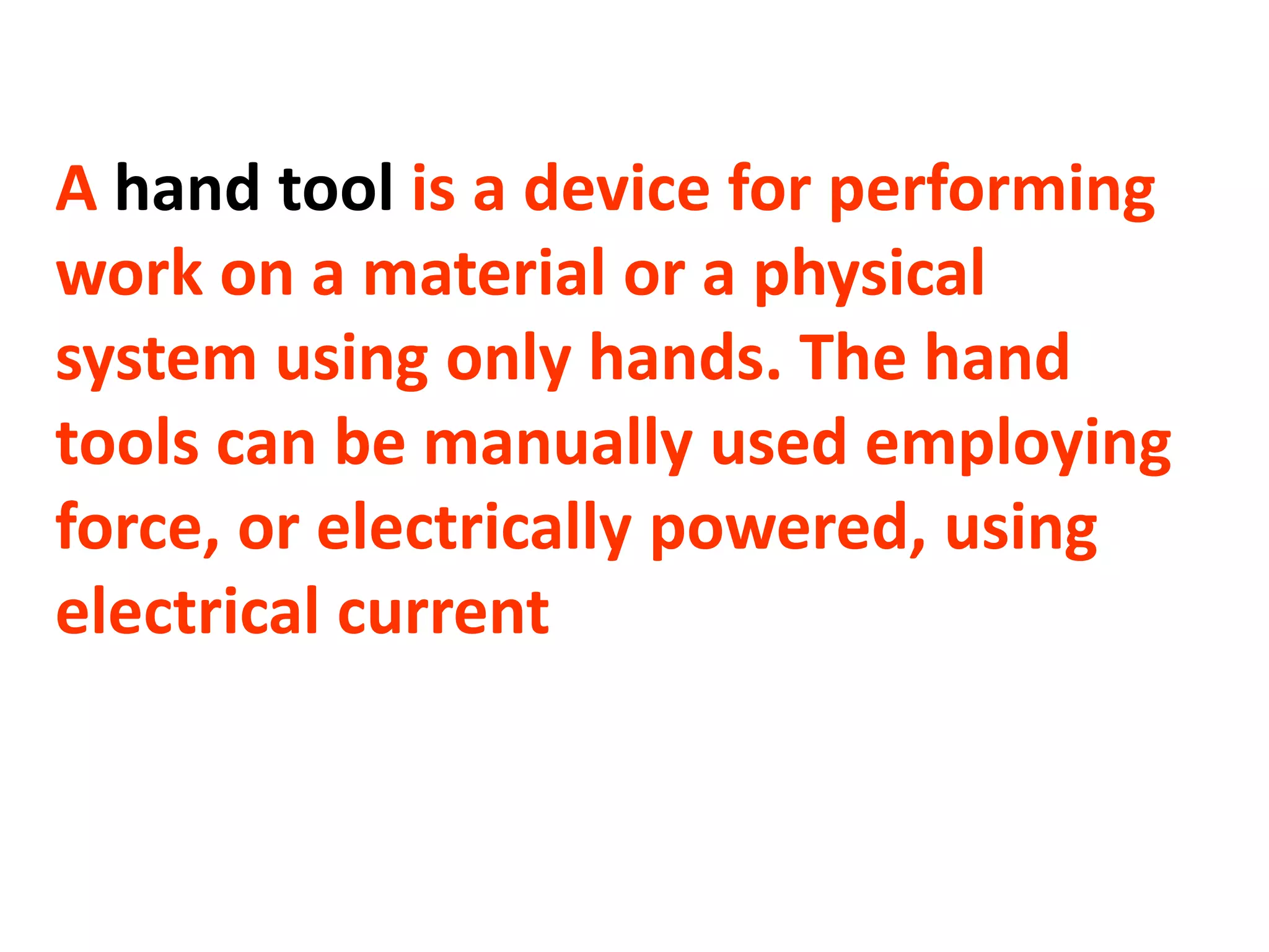 Computer System Servicing Hand Tools | PPTX