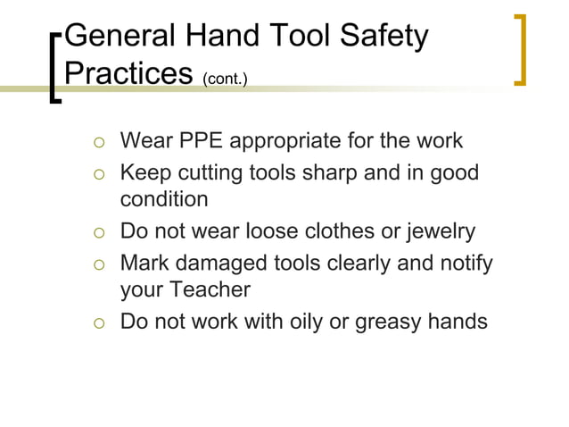 Hand Tool Safety.ppt