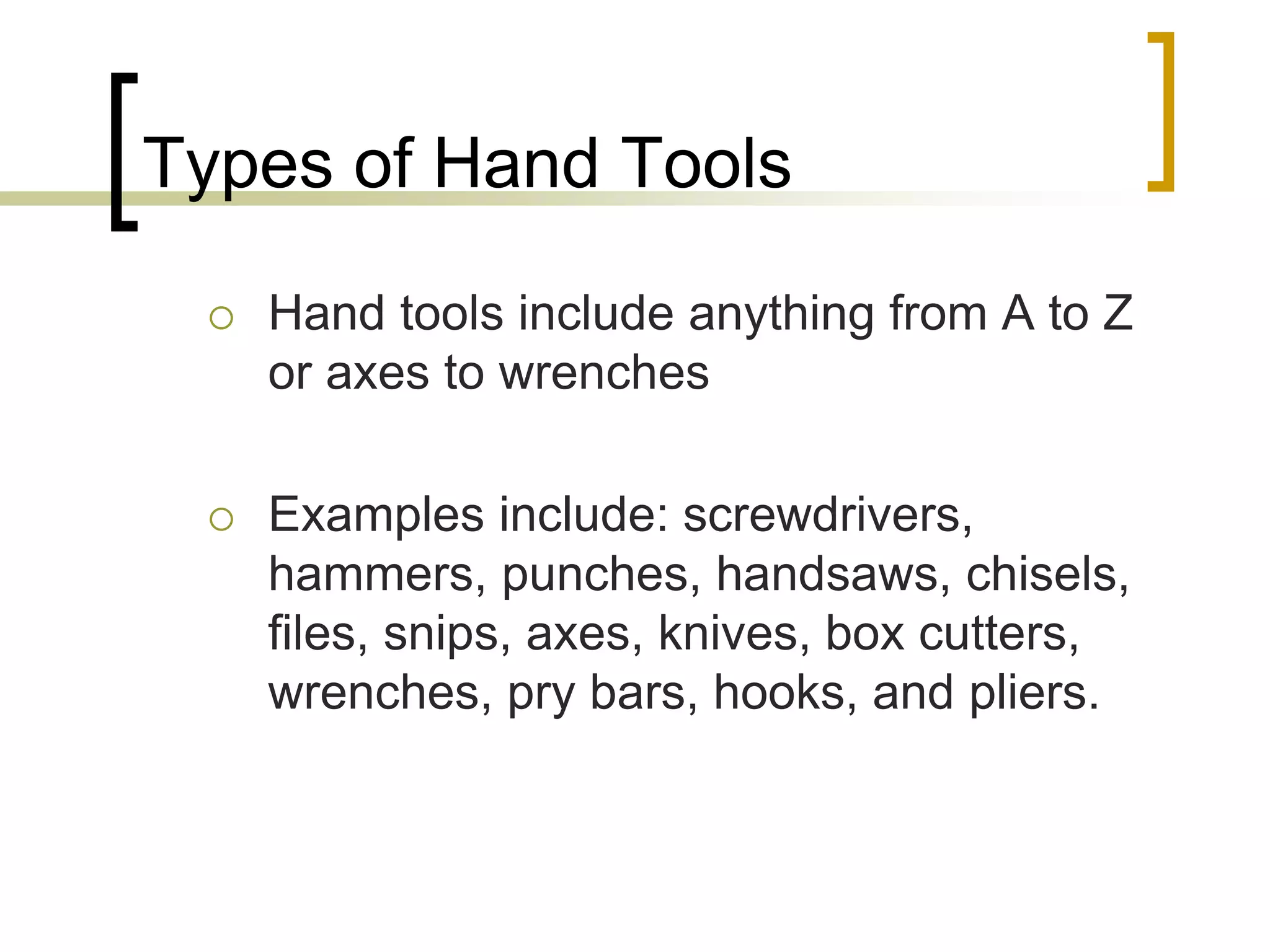 Hand Tool Safety.ppt