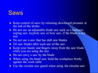 Hand Tool health Safety and environment. | PDF