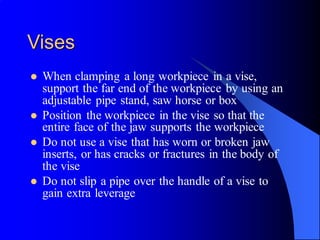 Hand Tool health Safety and environment. | PDF