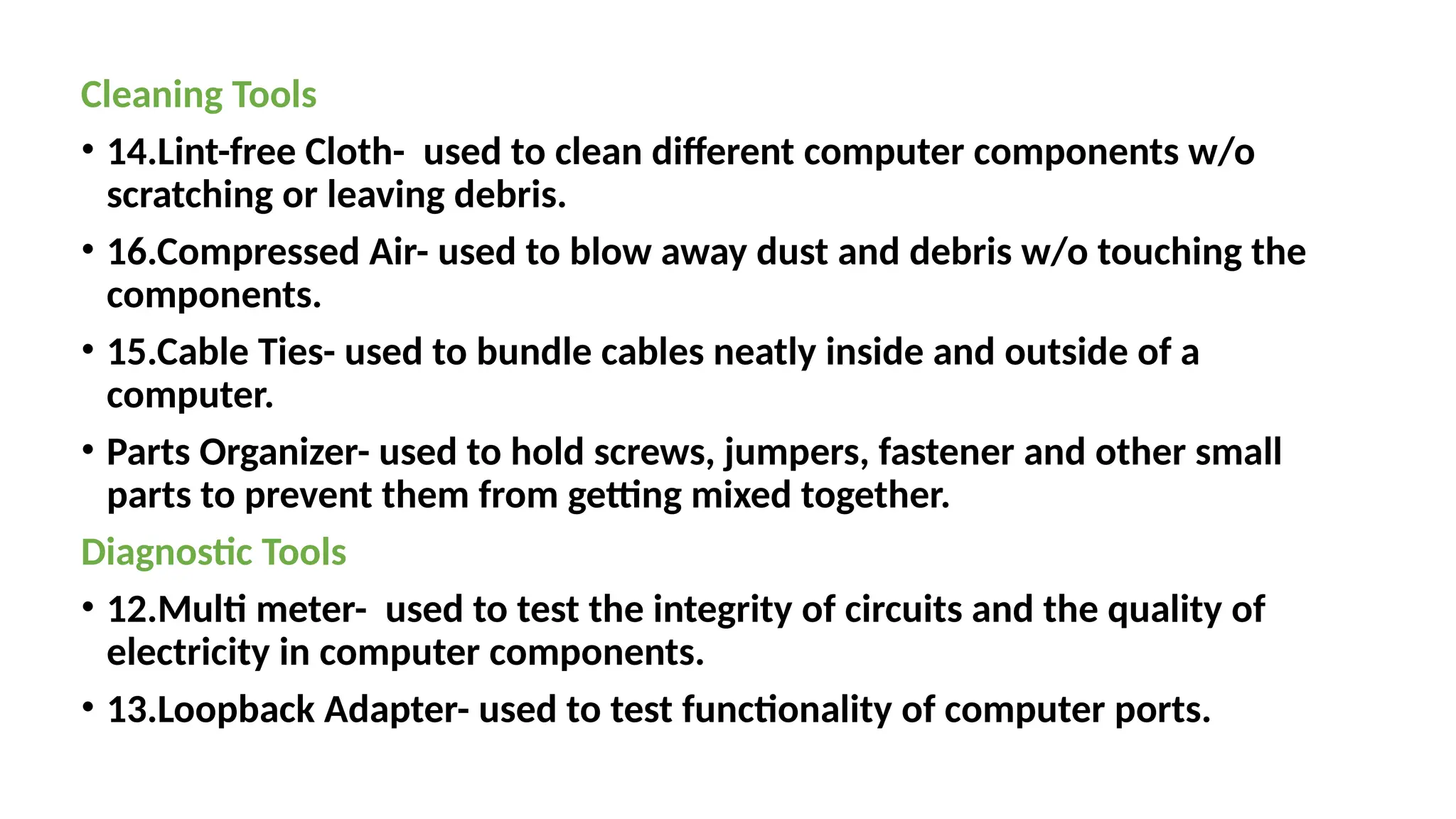Computer/ICT/TLE -Hand Tools and Equipment.pptx