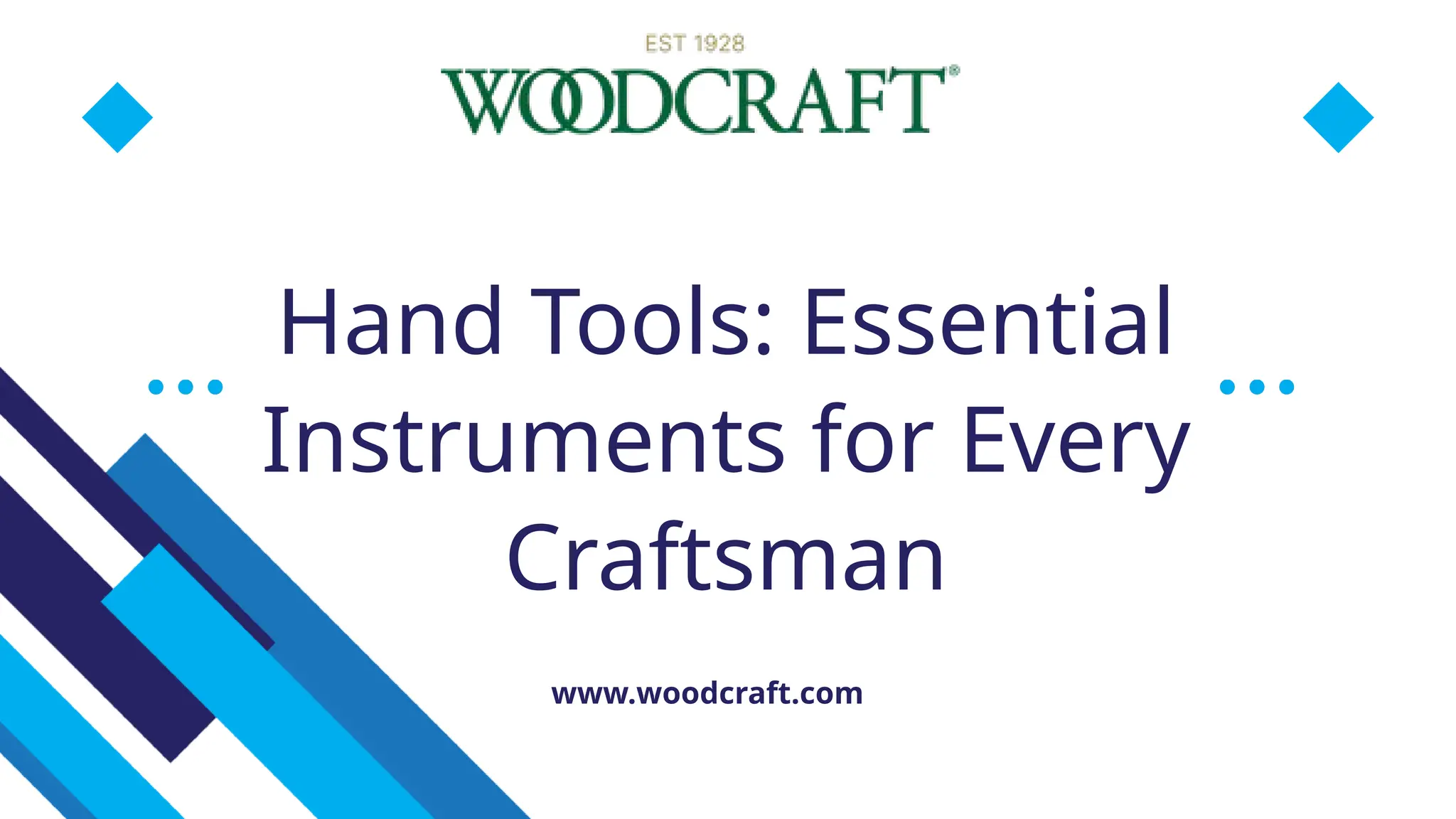 Hand Tools Essential Instruments for Every Craftsman .pptx