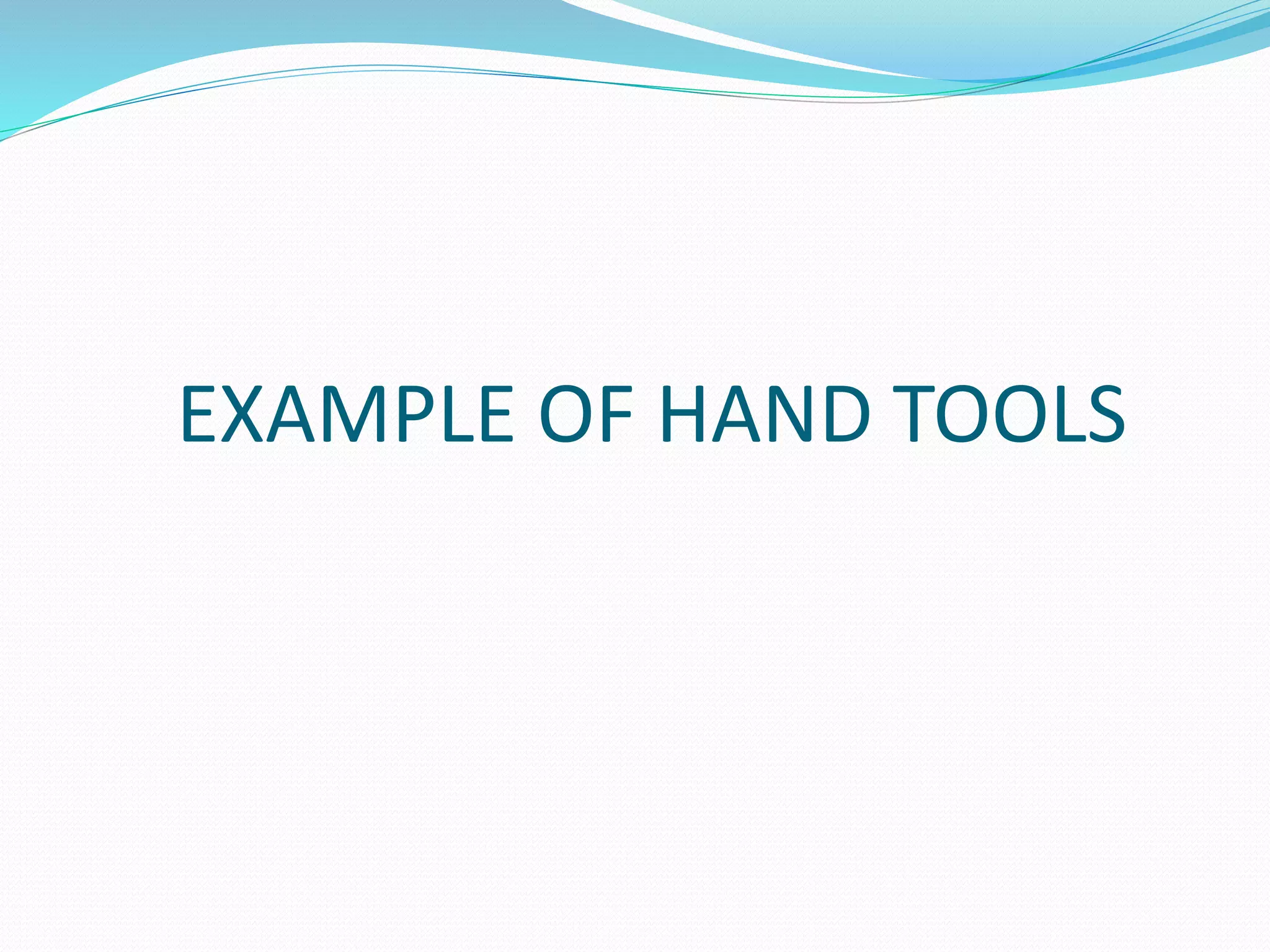 Hand tools in computer system servicing | PPTX