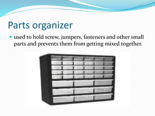 Hand tools in computer system servicing | PPTX