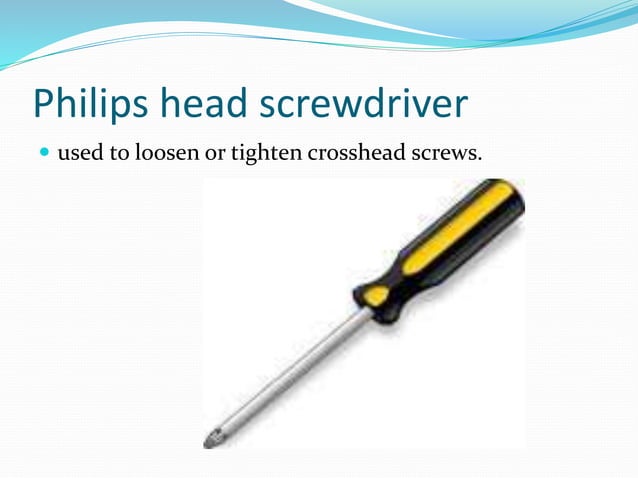 Hand tools in computer system servicing | PPTX | Computer Peripherals | Computing