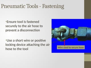 Hand Tools Power Tools Training for construction workers | PPTX