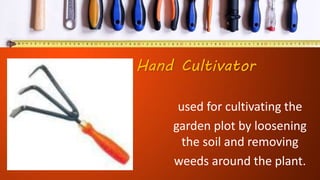 Hand tools presentation | PPTX