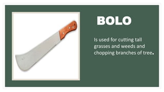 Hand Tools Used in Horticultural Operations.pptx