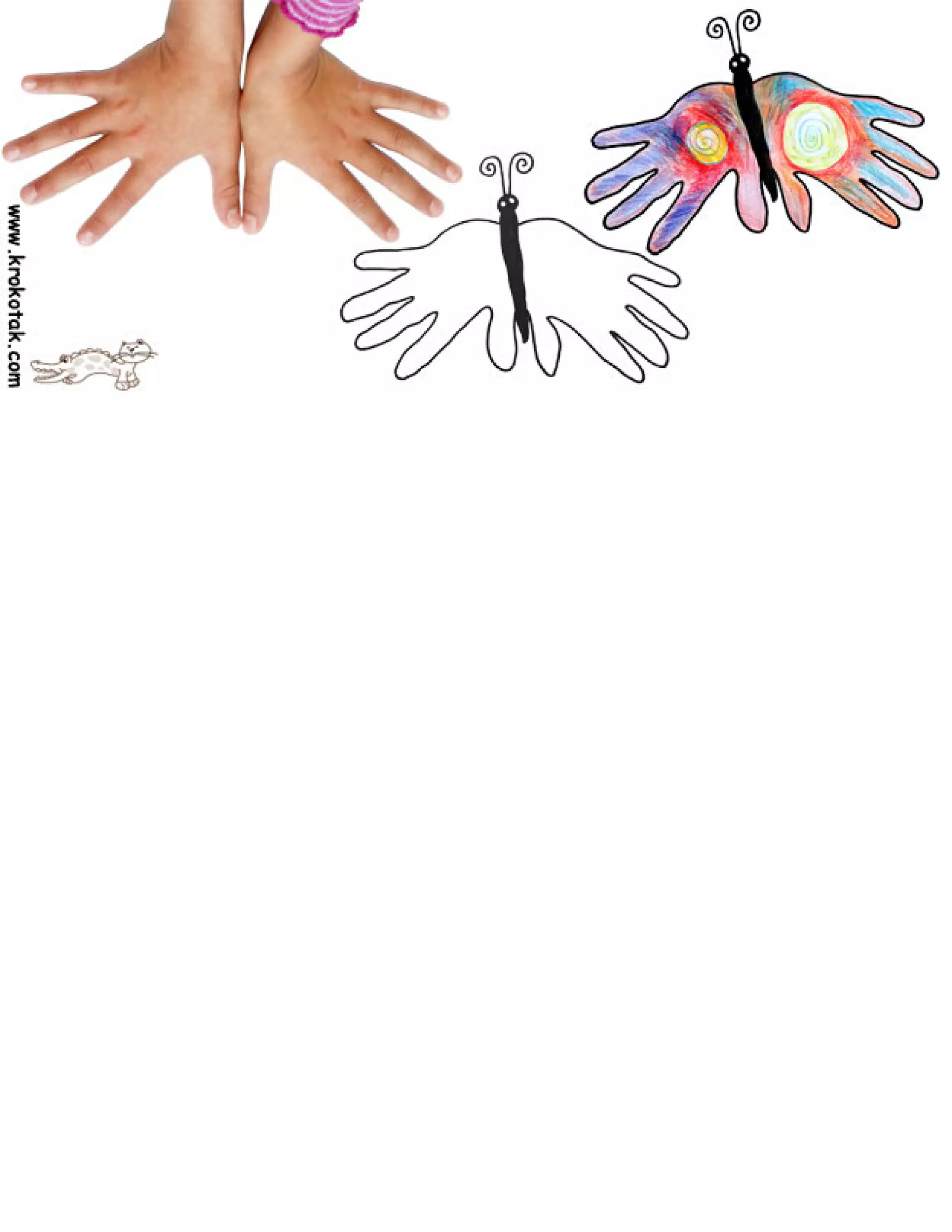 Hand tracing from Krokotak.com