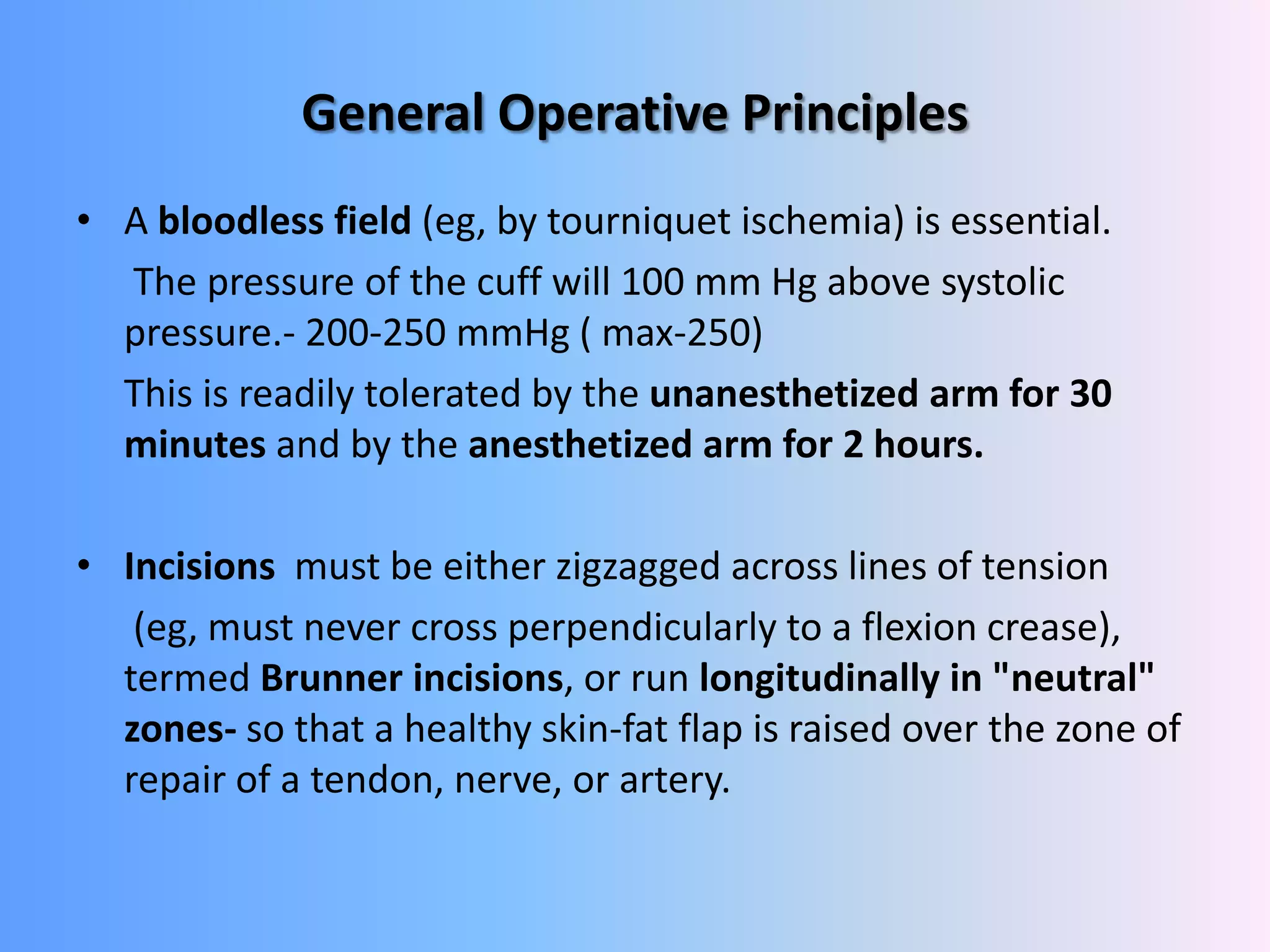 Hand trauma - soft tissue injuries overview ,principles of management ...