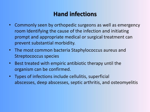 Hand trauma - soft tissue injuries overview ,principles of management ...