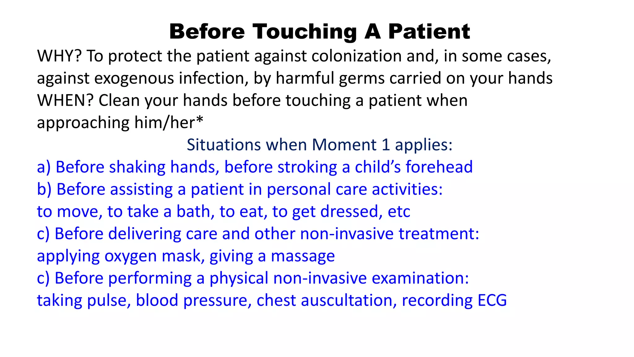 Hand Hygiene: WHO guidelines for hand hygiene-( know the medical facts ...