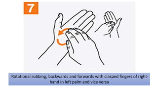 Hand Hygiene: WHO guidelines for hand hygiene-( know the medical facts ...