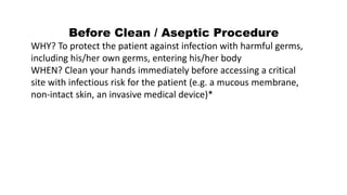 Hand Hygiene: WHO guidelines for hand hygiene-( know the medical facts ...