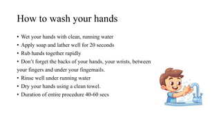 Health education program for Hand wash.pptx