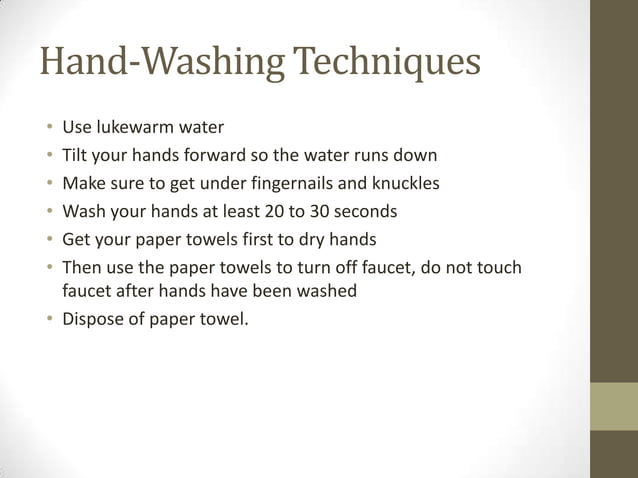 Hand washing | PPTX