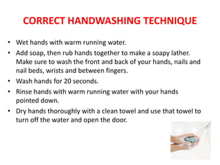 Hand washing | PPTX