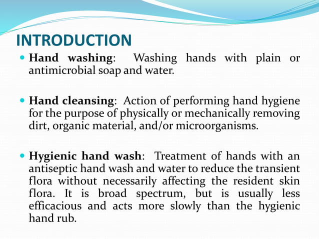 Handwashing | PPTX | Infectious Diseases | Diseases and Conditions