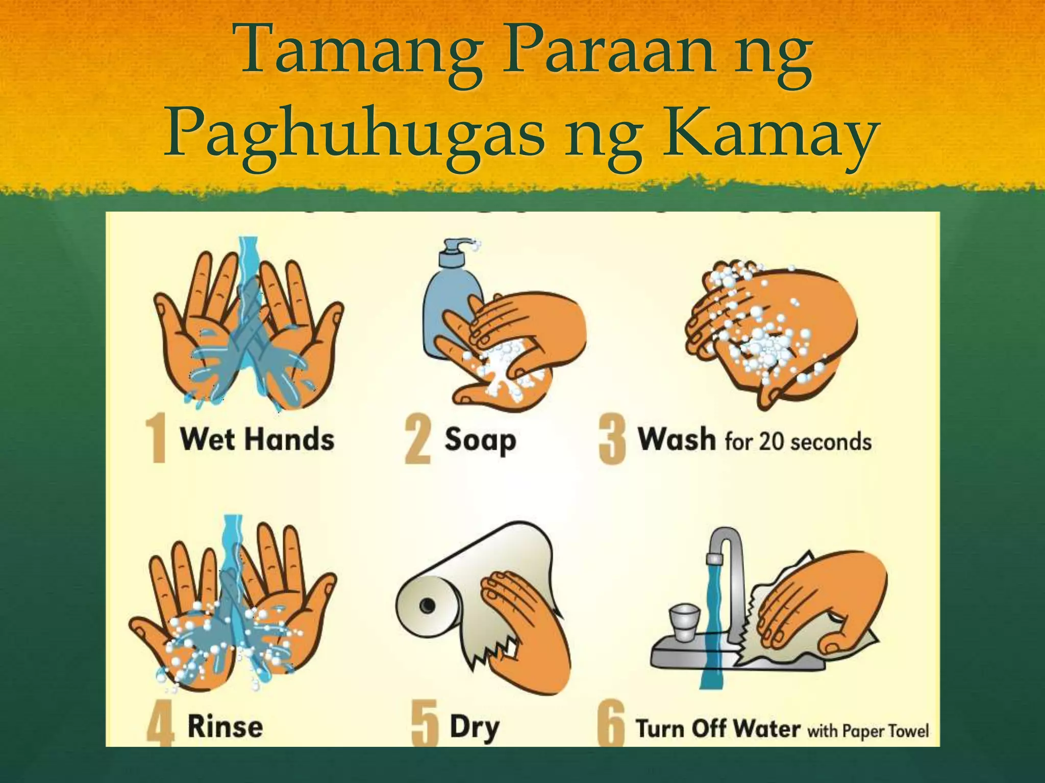 Wastong Paghuhugas ng Kamay | PPTX