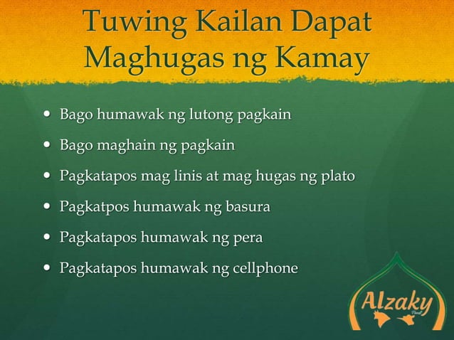 Wastong Paghuhugas ng Kamay | PPTX