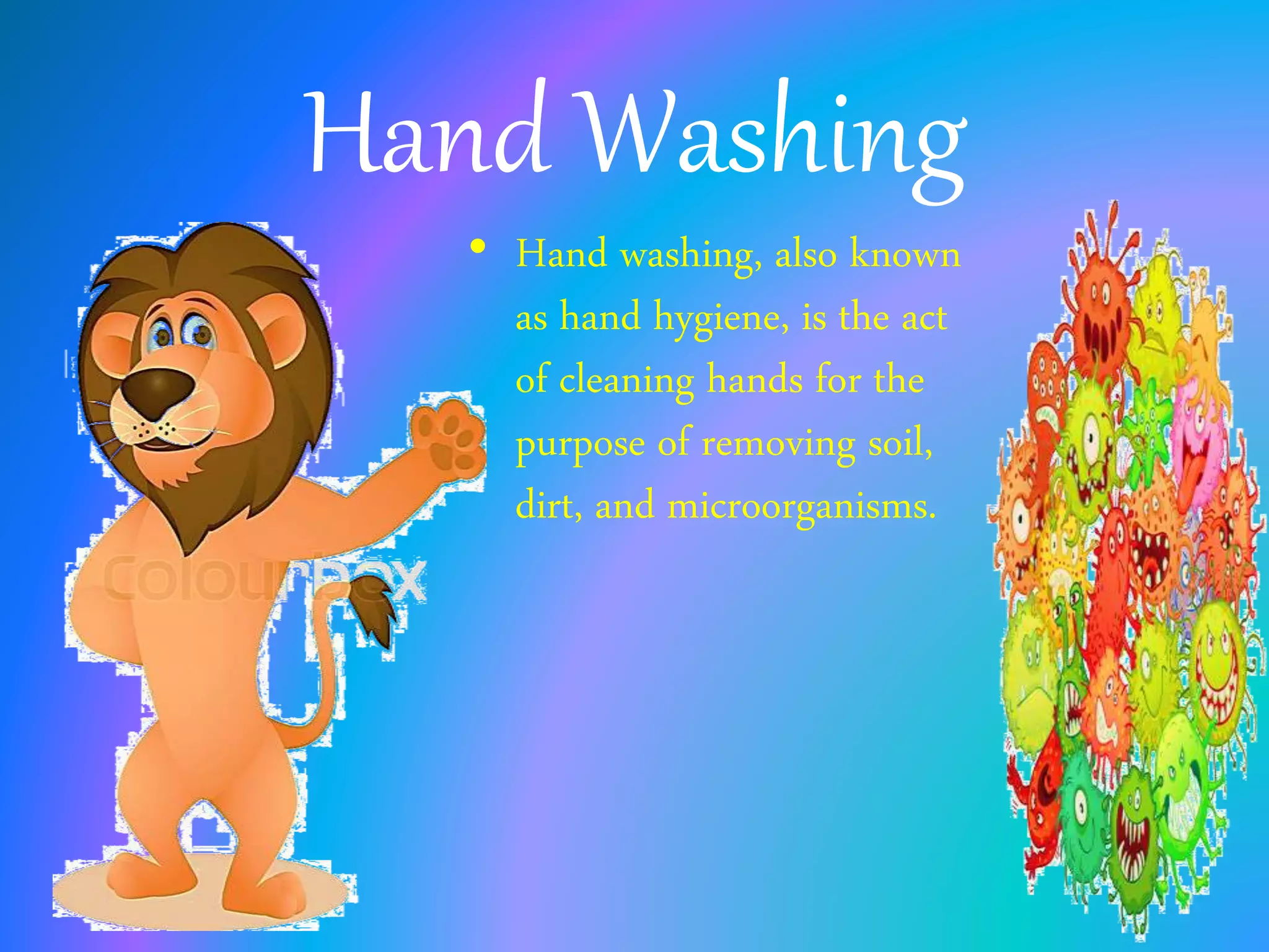 Hand Washing Ppt