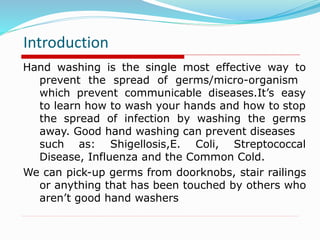 Hand washing | PPTX