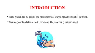 Hand Washing | PPTX | First Aid | Injuries