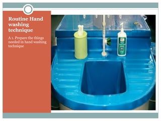 Routine Hand washing Technique | PPT