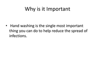Hand Washing for General Information , PowerPoint | PPT