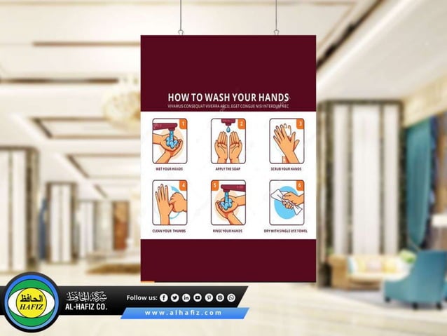 Handwashing instruction posters for school | PPT