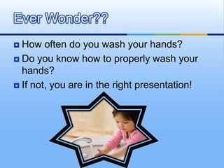 Hand washing made easy | PPTX